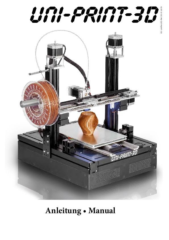 Manual UniPrint 3D 2019